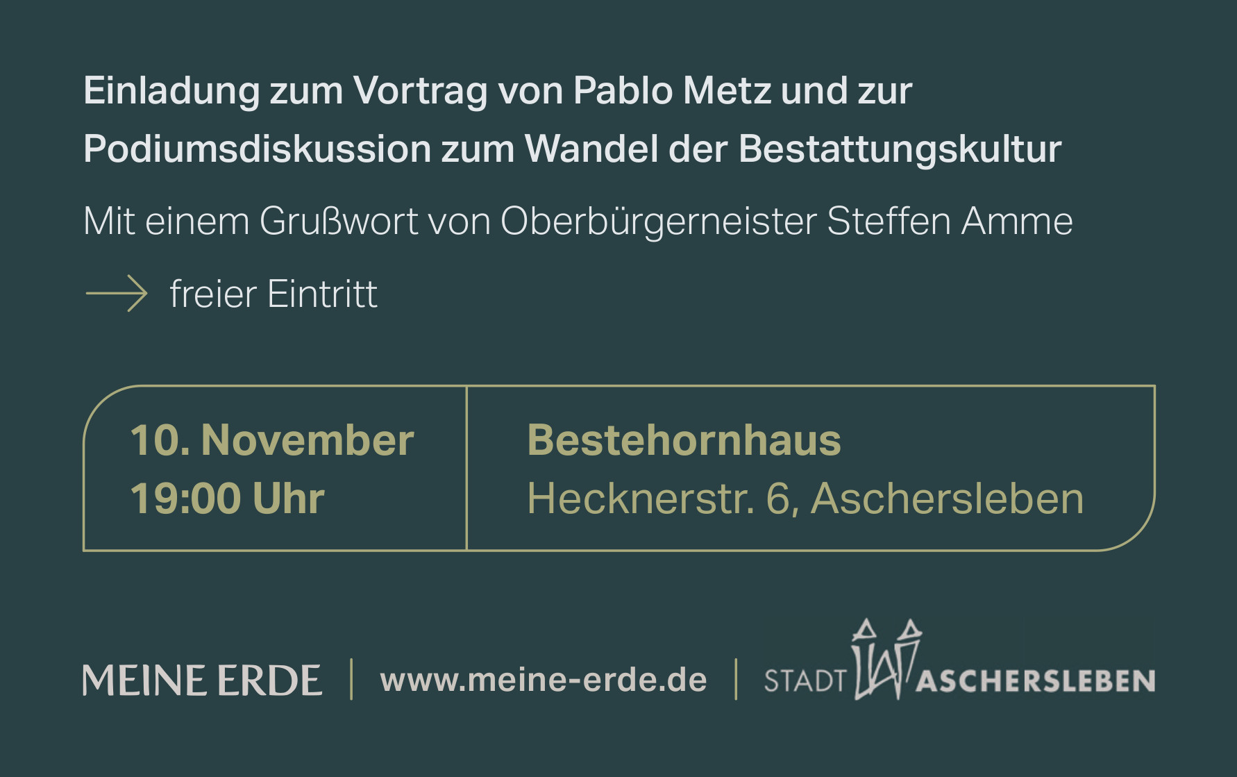Presse: Anbieter für die neuartige Bestattungsform Reerdigung | MEINE ERDE